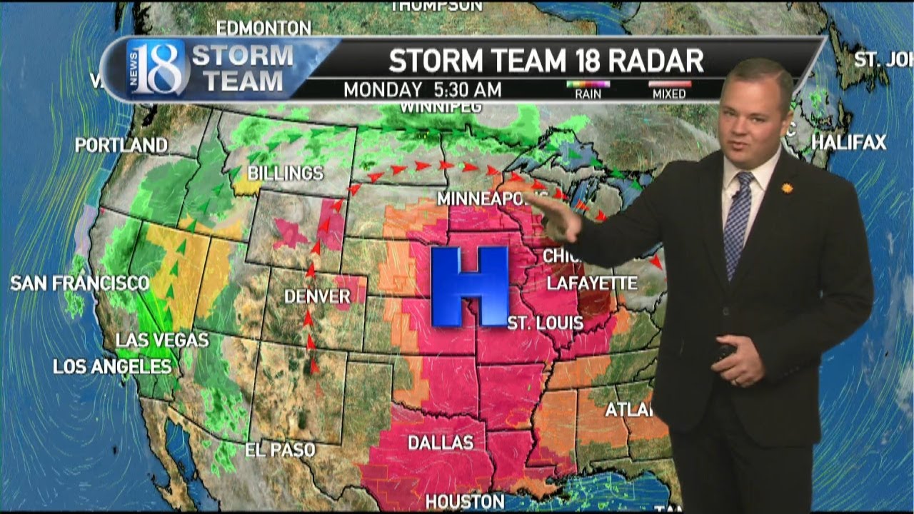August 21, Monday Morning Weather Forecast - YouTube