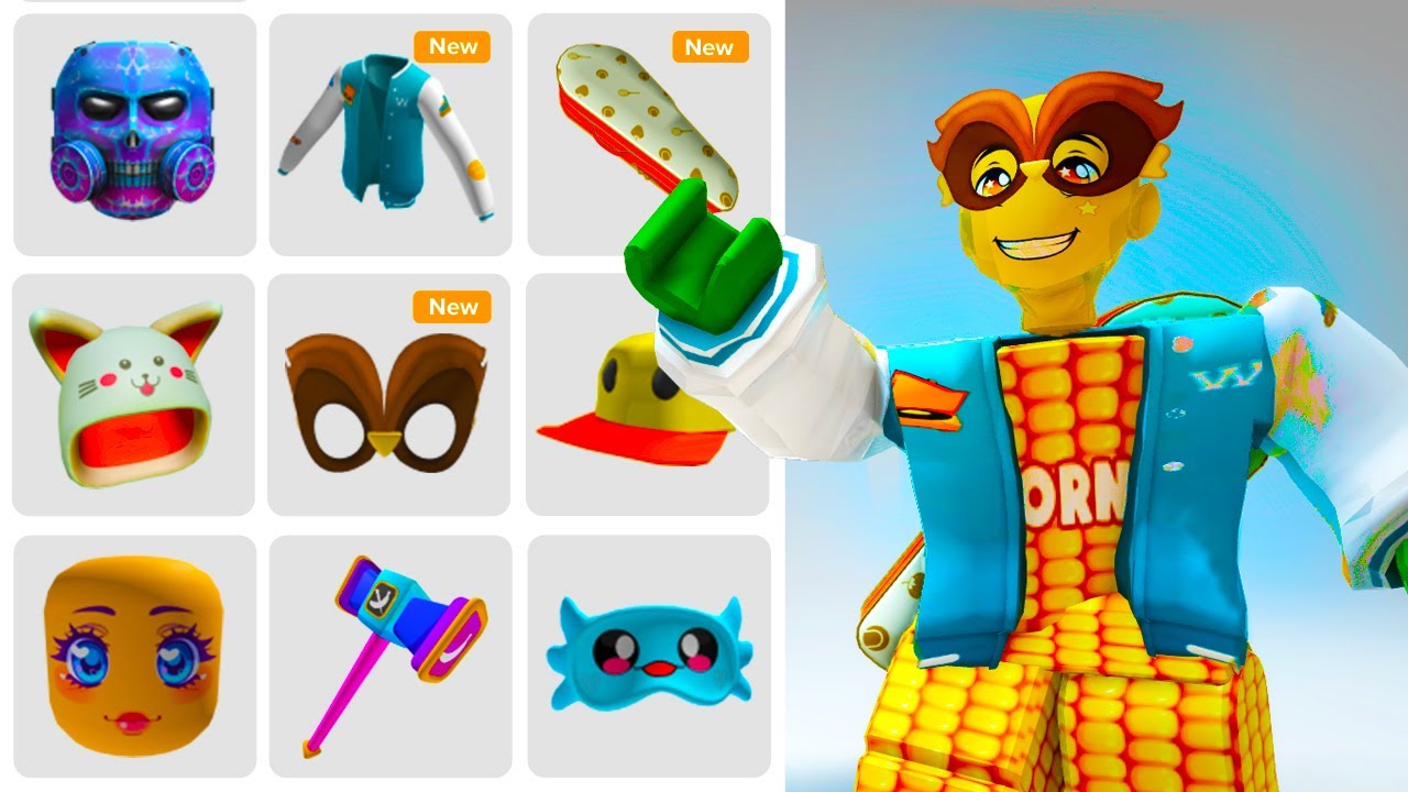 HURRY! GET THESE FREE RARE ITEMS ON ROBLOX NOW! - YouTube