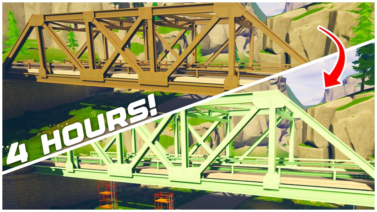 Repainting This Bridge Broke Me - Spray Paint Simulator - YouTube
