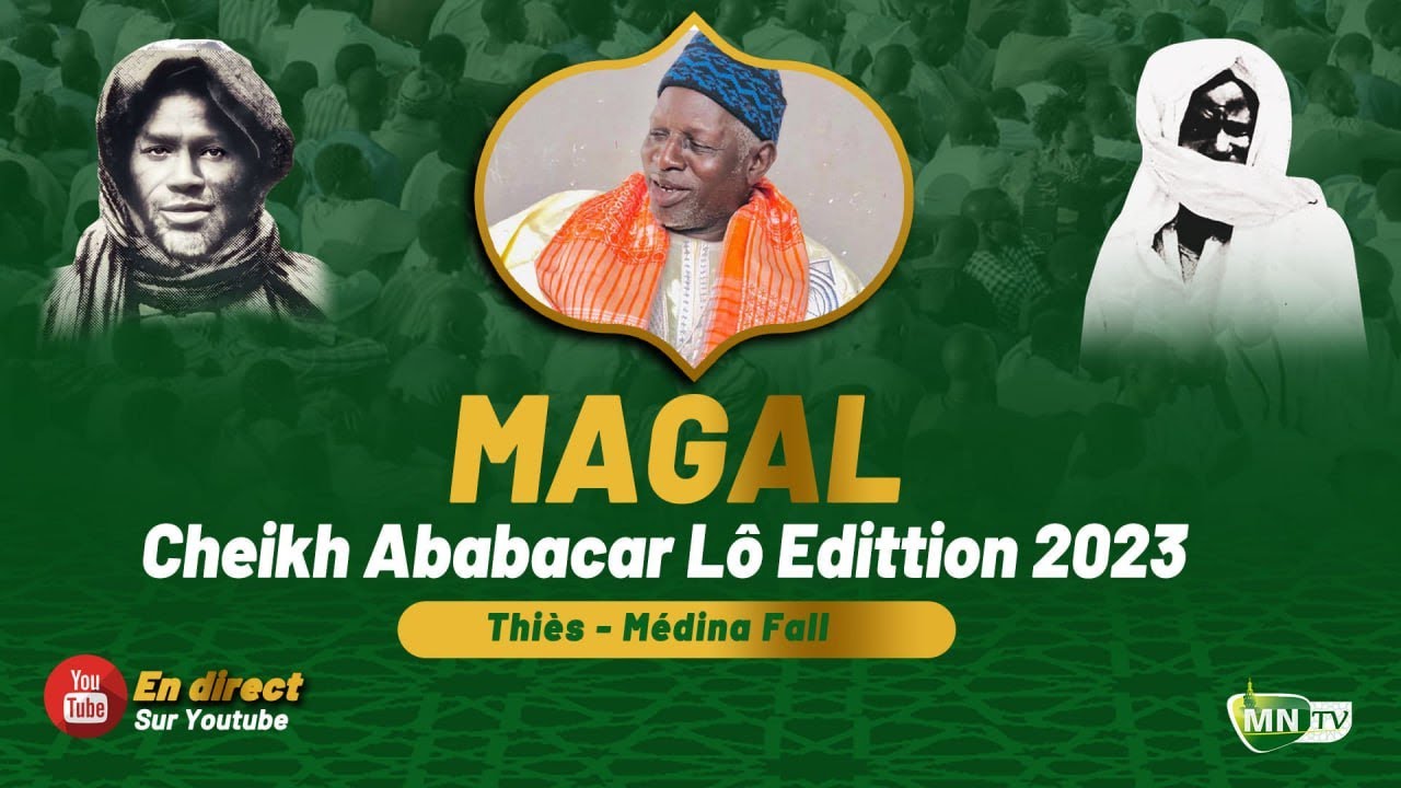🔴EN DIRECT: Madina Fall Thiès Magal Serigne Ababacar Lô Edition 2023 ...