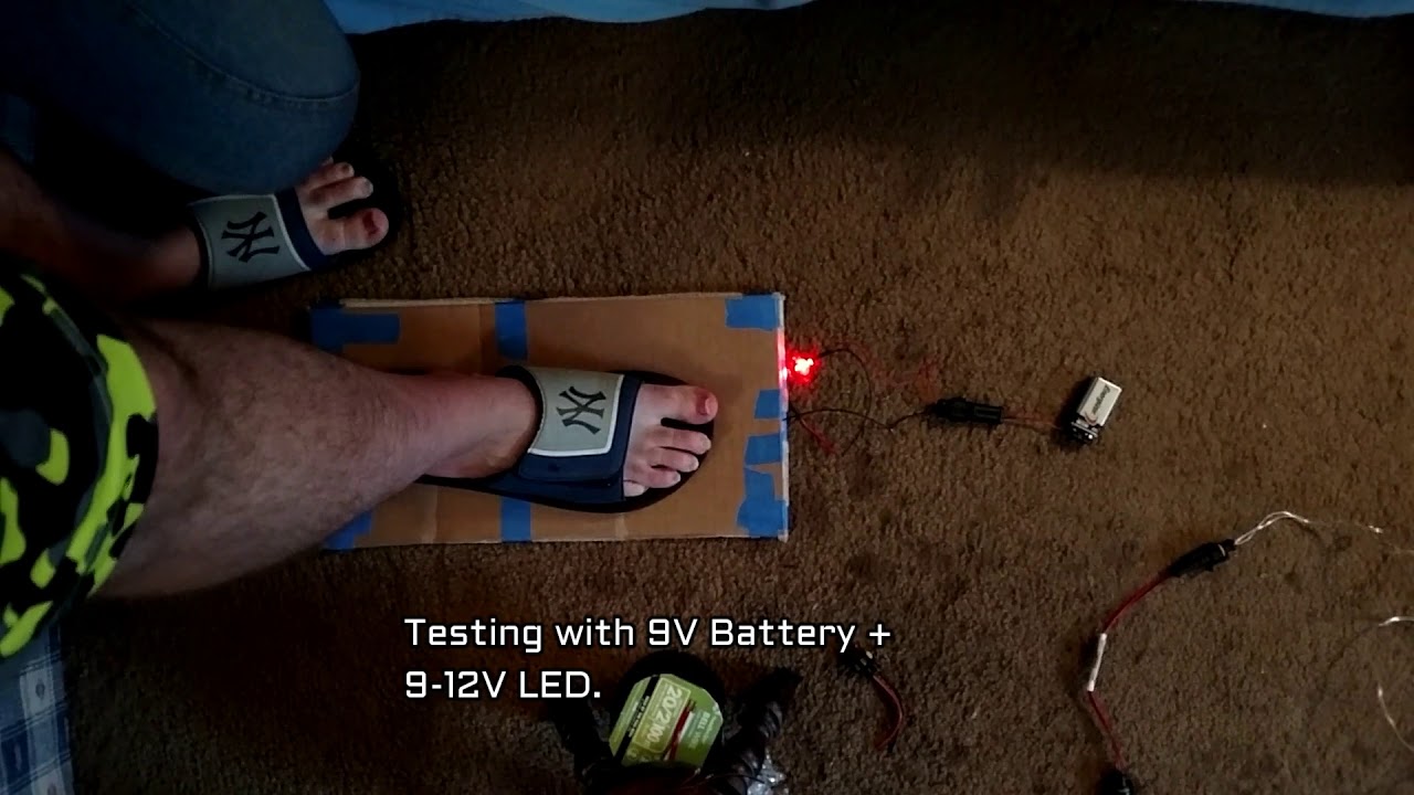 diy feet foot pressure step on gateway release trigger mat pad plate ...