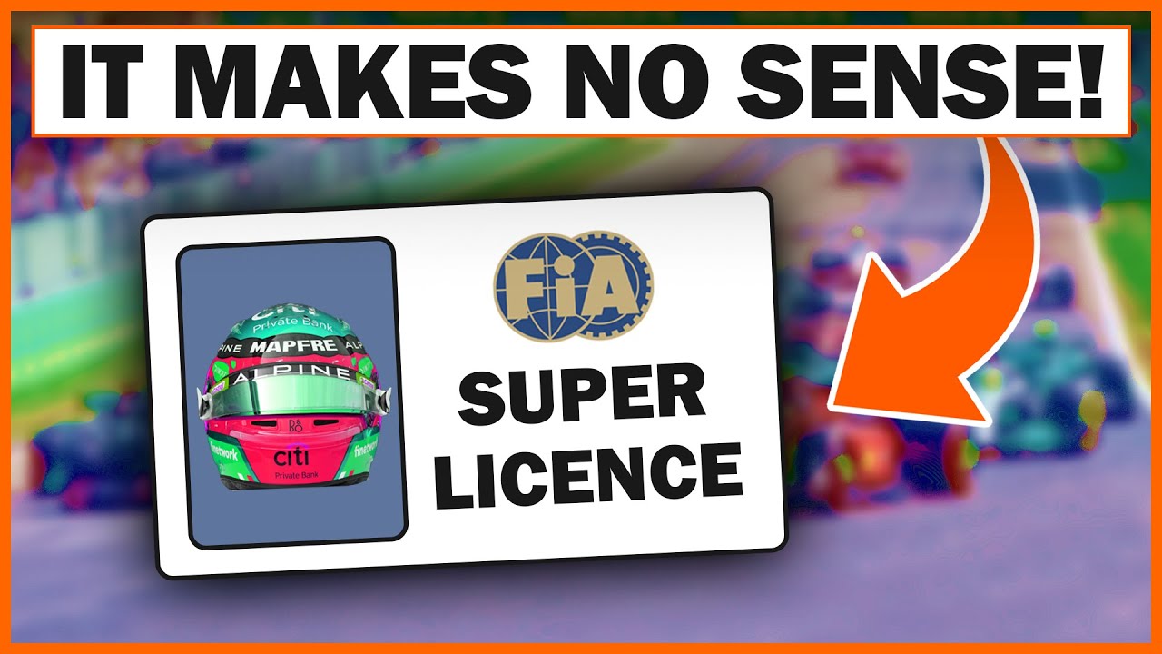 Why the F1 super licence system is STUPID - YouTube