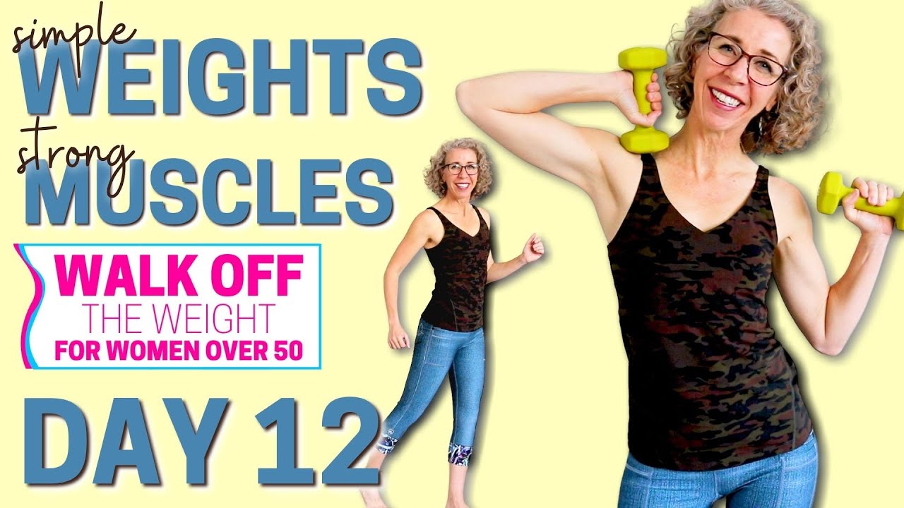 Simple SHAPING Workout for Strong, Powerful MUSCLES using hand weights ...