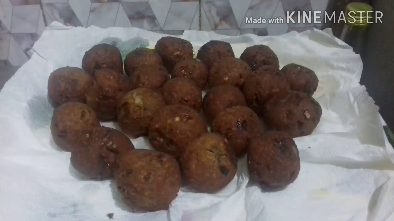 How To Make Soya Chilli ball Receipe - YouTube