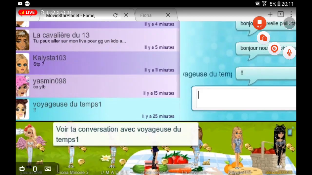 Live vien gg des kdo + un compte ♡ #2 - YouTube