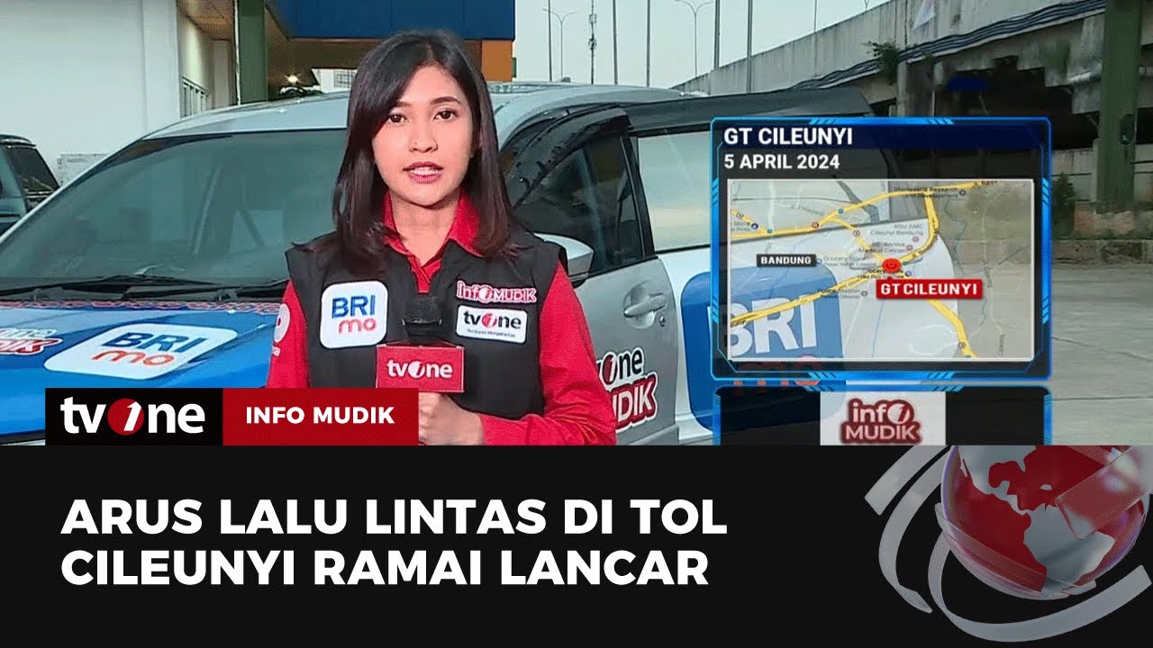 Kondisi Arus Lalu Lintas di Cileunyi Jawa Barat | Info Mudik tvOne ...