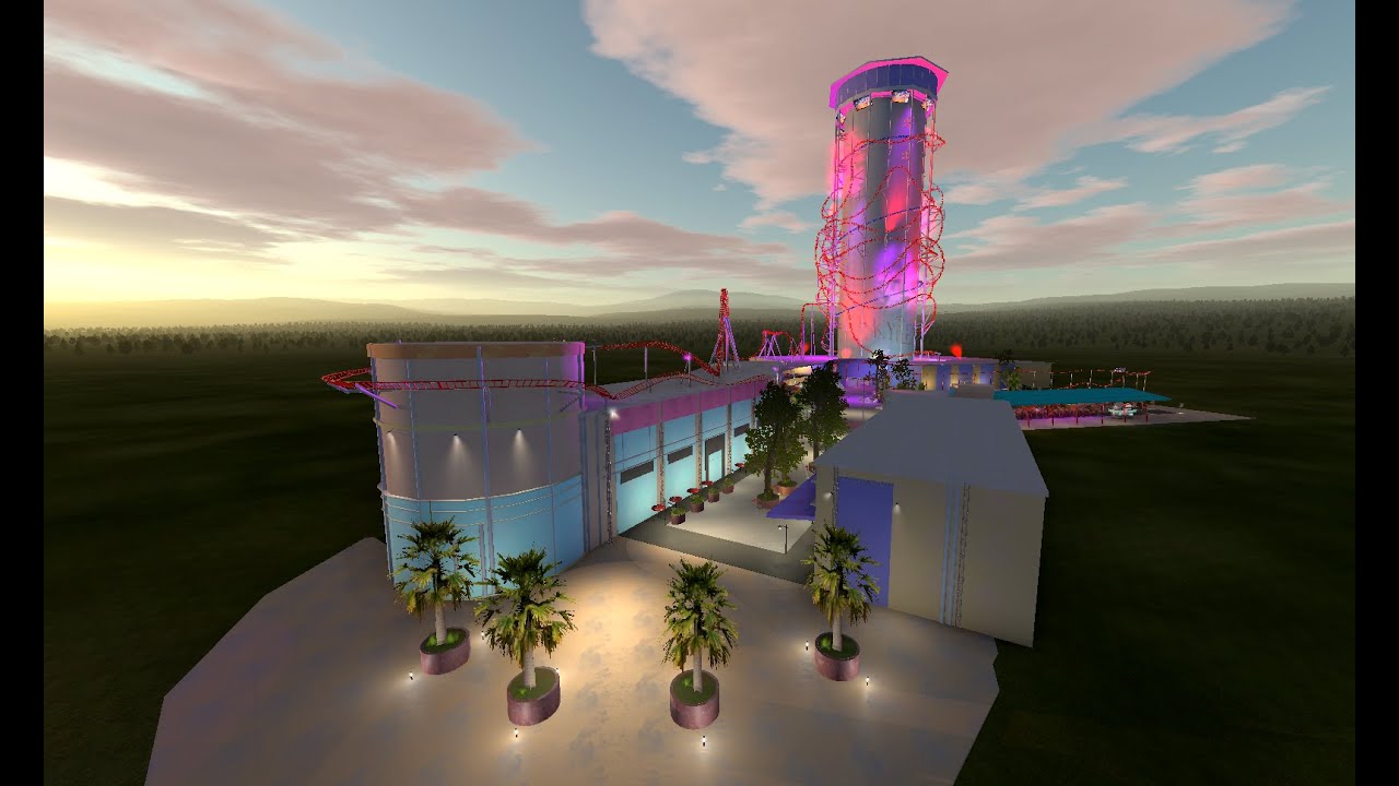 Skyplex Orlando, Skyscraper Polercoaster concept - YouTube