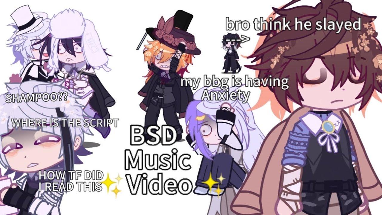 BSD music video //BSD (Bungou stray dogs) // Enjoy 🍷 - YouTube