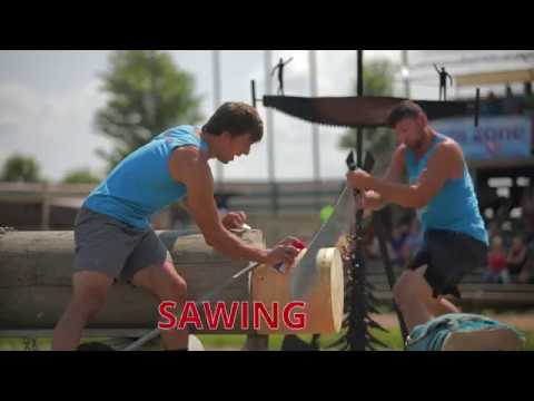 Lumberjack World Championships - Hayward, WI - YouTube