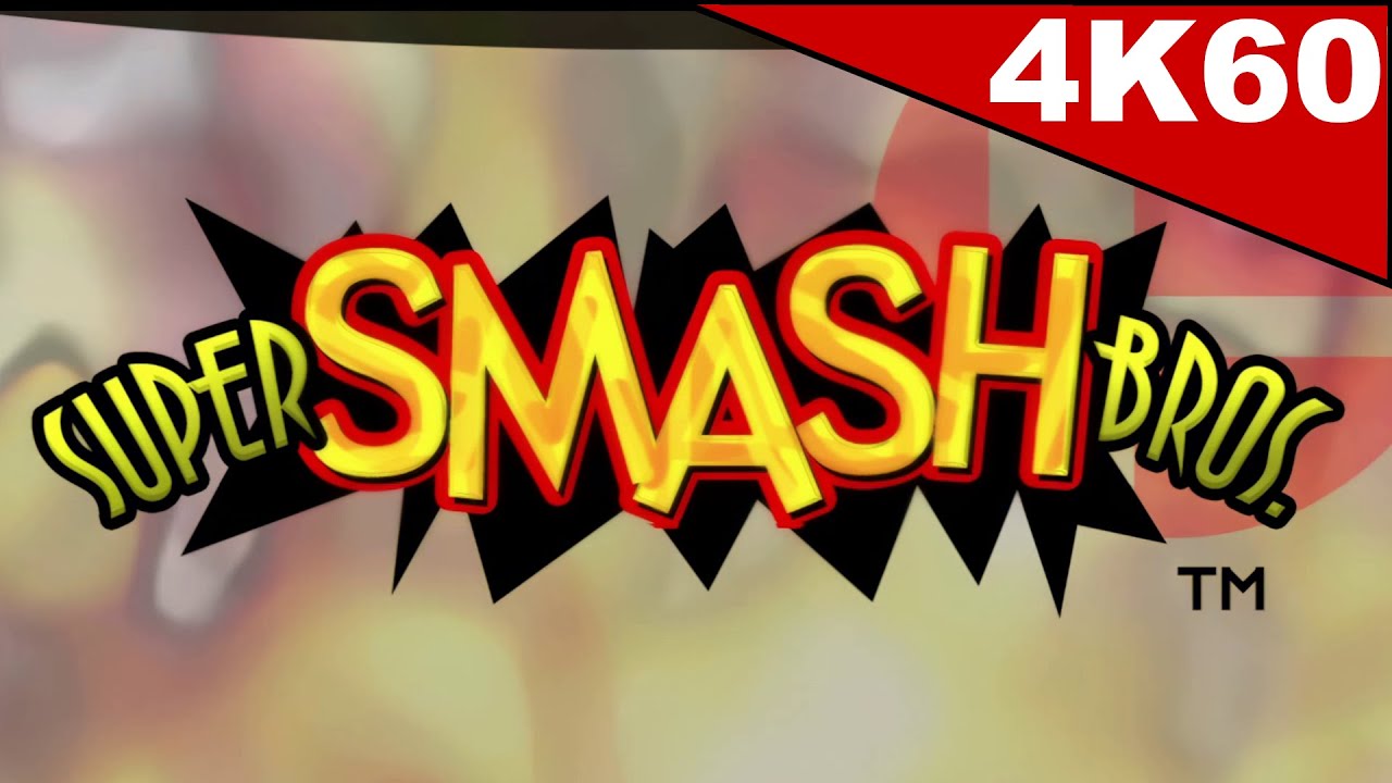 SUPER SMASH BROS 64 | Intro - [4K]60FPS - YouTube