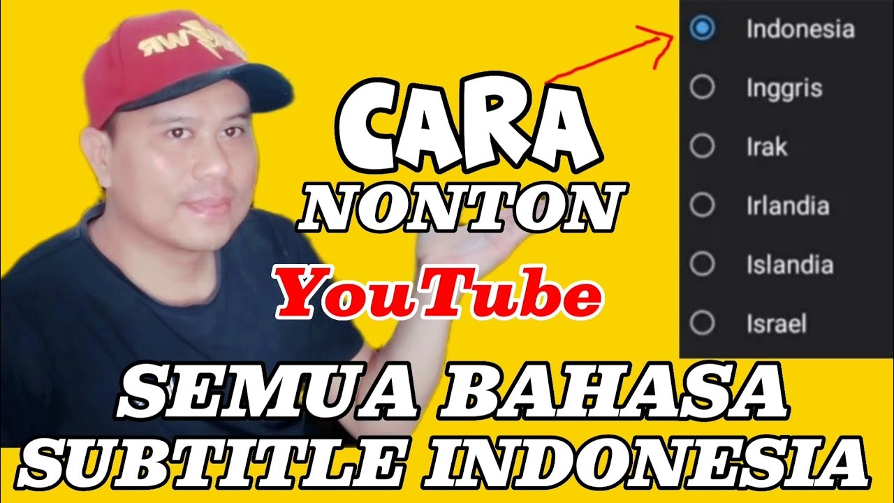 Cara Nonton YouTube Semua Bahasa Menjadi Bahasa Indonesia | Pake Hp Android - YouTube