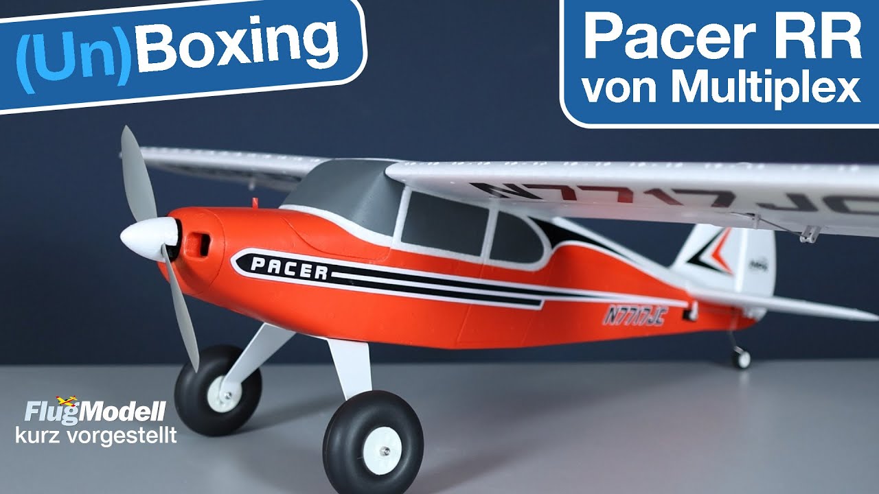 Wir demontieren den neuen Pacer RR von Multiplex – und bauen ihn wieder zusammen - YouTube