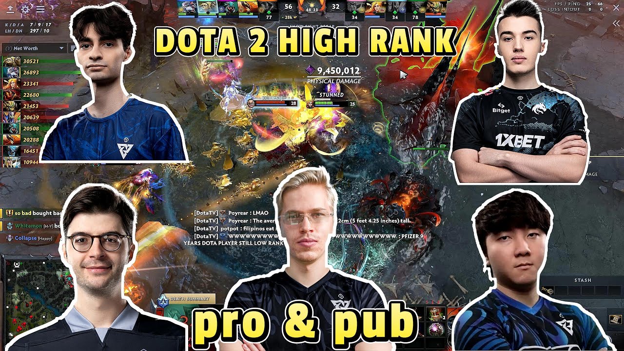 Topson, Ceb, 9class, Collapse, Whitemon - Pro Players in High Rank Pub ...