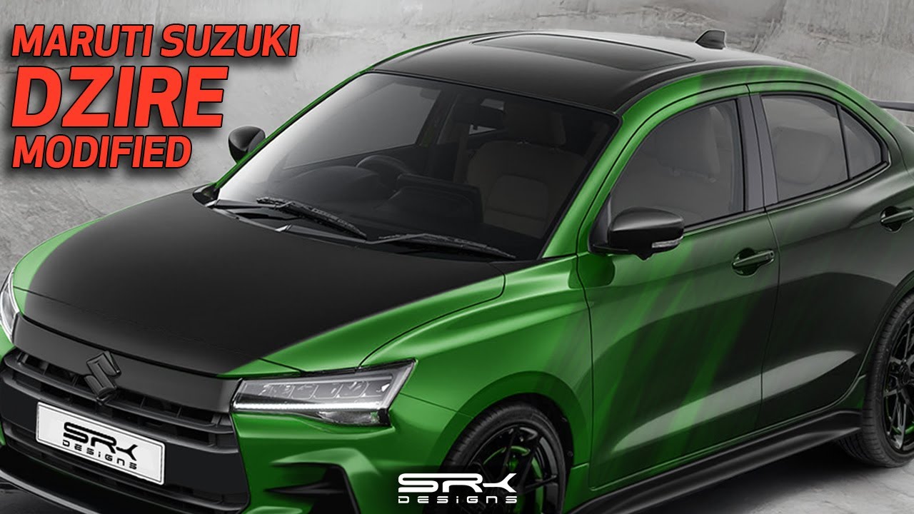 Maruti Suzuki Dzire RS? | Photoshop Car Design Rendering | SRK Designs ...
