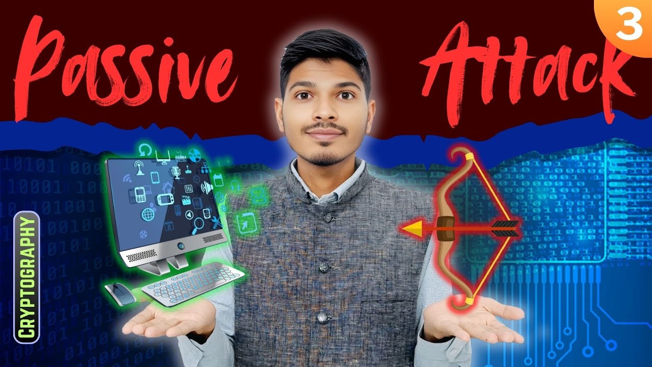 Passive Attack on Computer in Cryptography and Network Security | Bookphilic - YouTube
