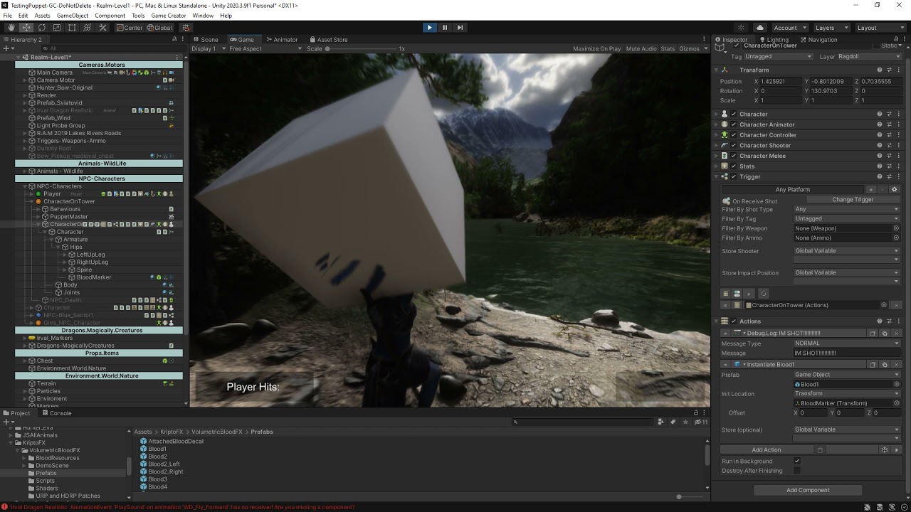 Unity Game Creator - Pickup - Throw - Puppet Master - YouTube