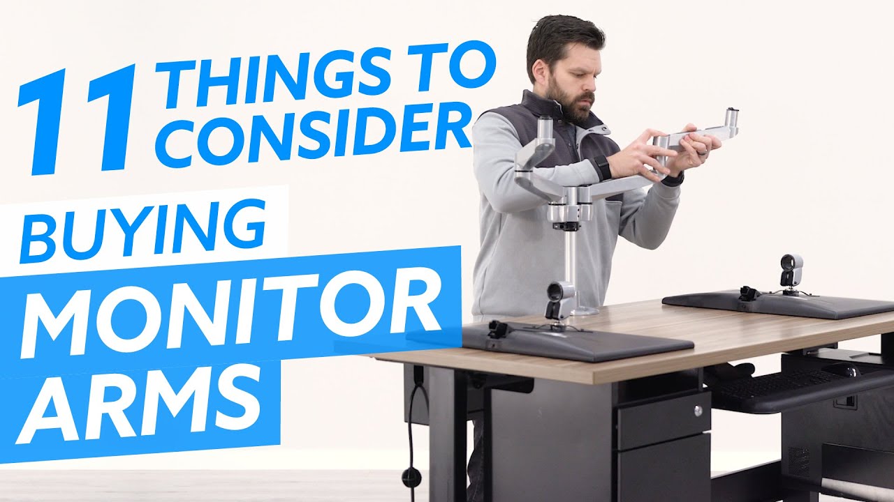 Buying Monitor Arms: 11 Things to Consider - YouTube