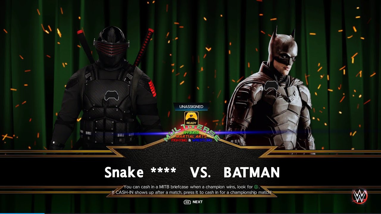 Snake Eyes vs Batman - CMV-W Mayhem: Anarchy in the Arena - YouTube