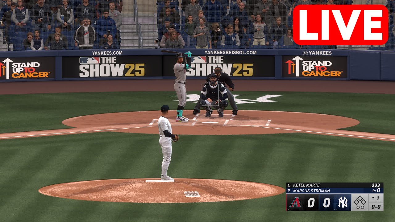 MLB LIVE🔴 Diamondbacks vs. Yankees - 1st April 2025 | MLB Full Game ...