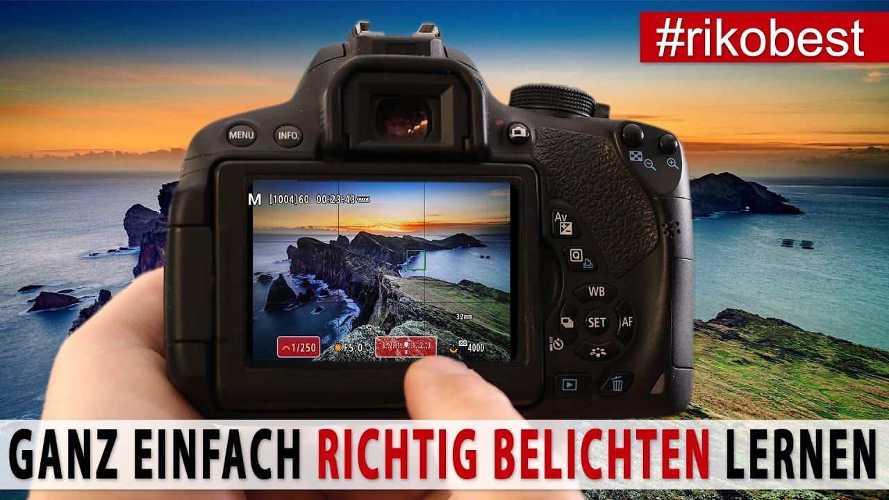 Richtig Belichten lernen beim 📷 Fotografieren, so hilft dir deine ...