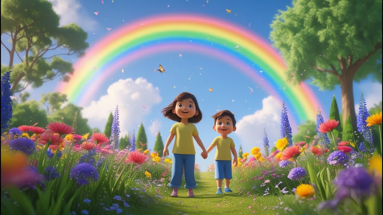 colors are everywhere - learn colors - the color song - alaya rhymes ...