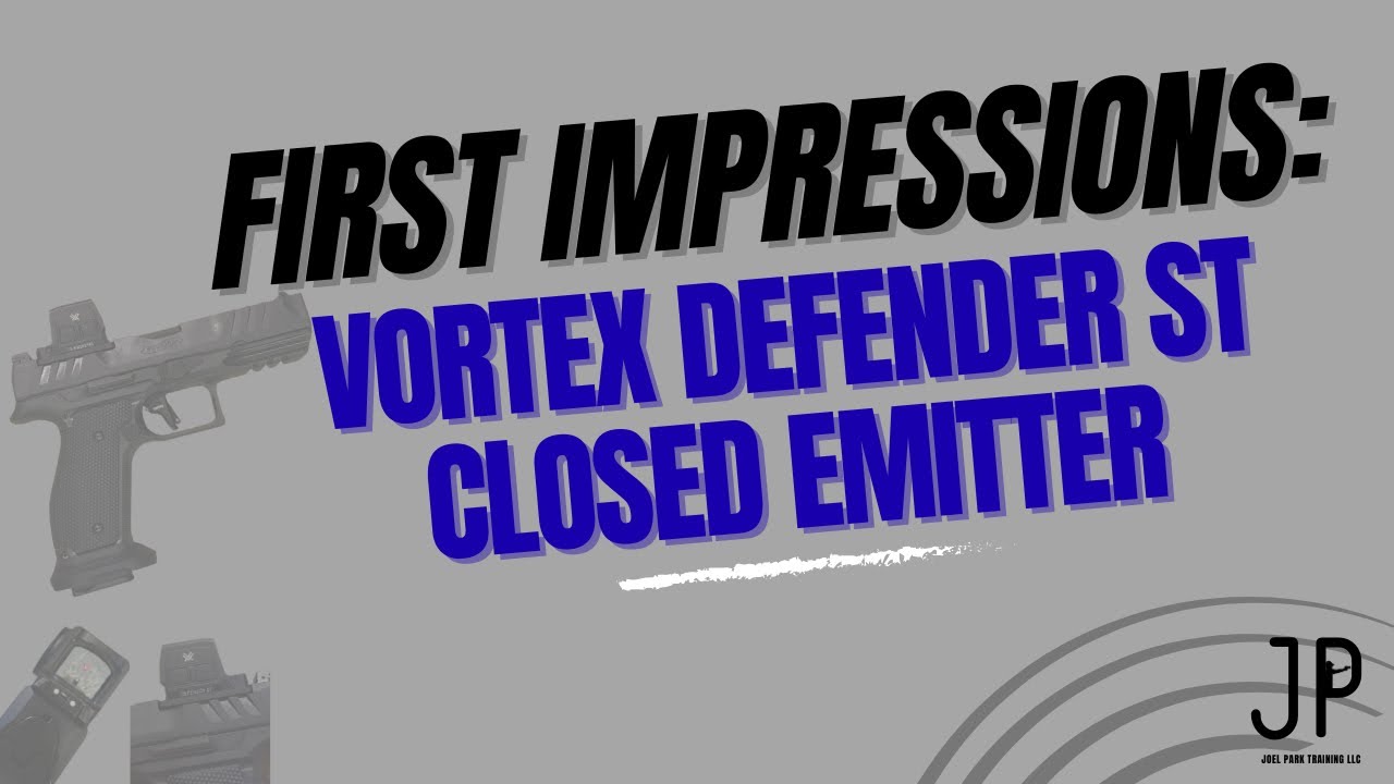 First Impressions: Vortex Defender ST Closed Emitter - YouTube