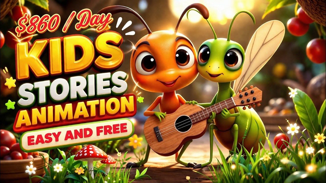 How to Make Kids 3D - Animated Stories Video | Fast, Easy and Free ...