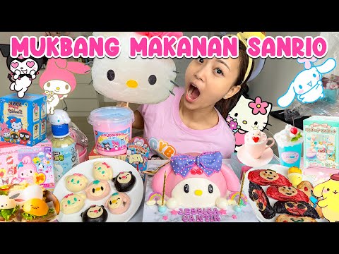 MUKBANG SEMUA MAKANAN SANRIO 😍😱
