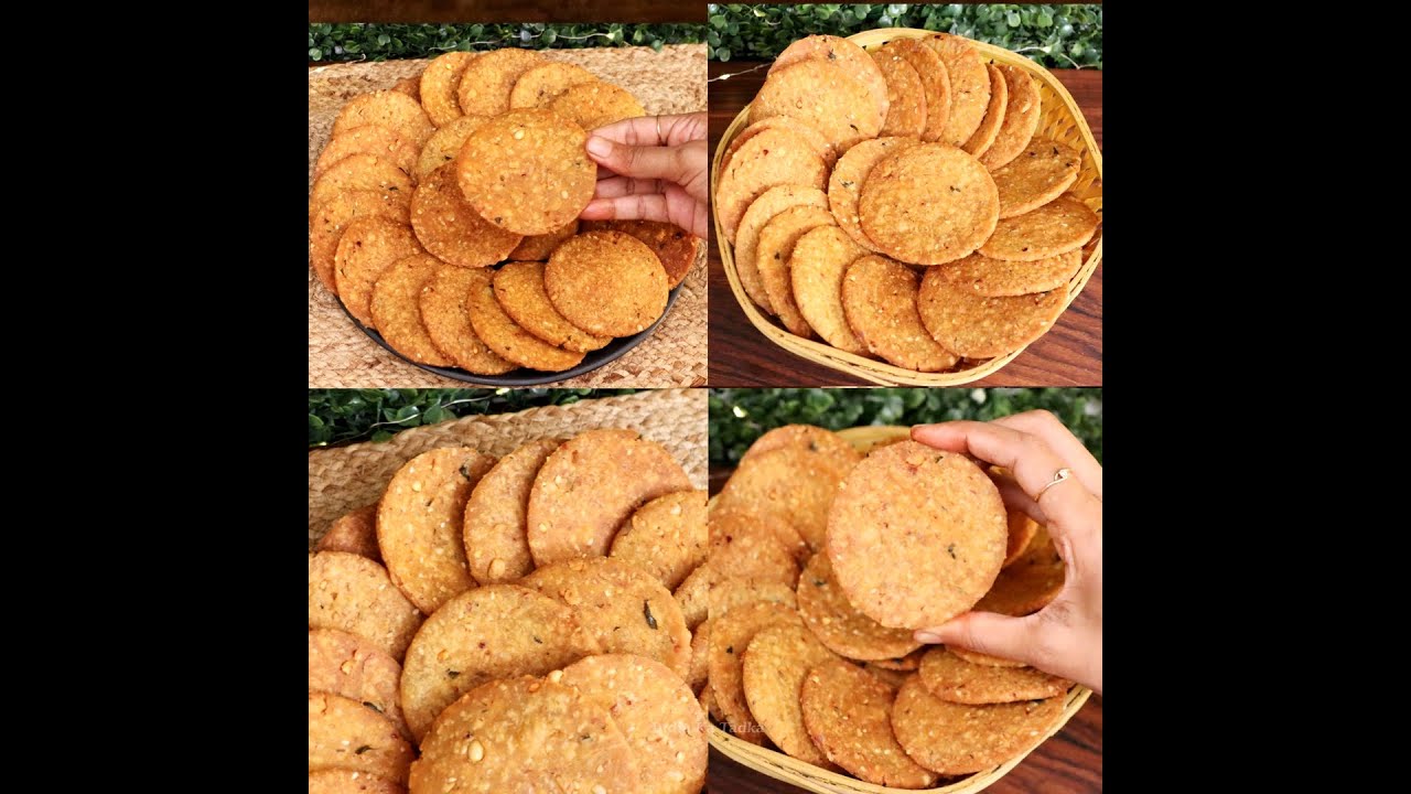 Nipattu-South Indian Crackers that make teatime fun, Easy to make with ...