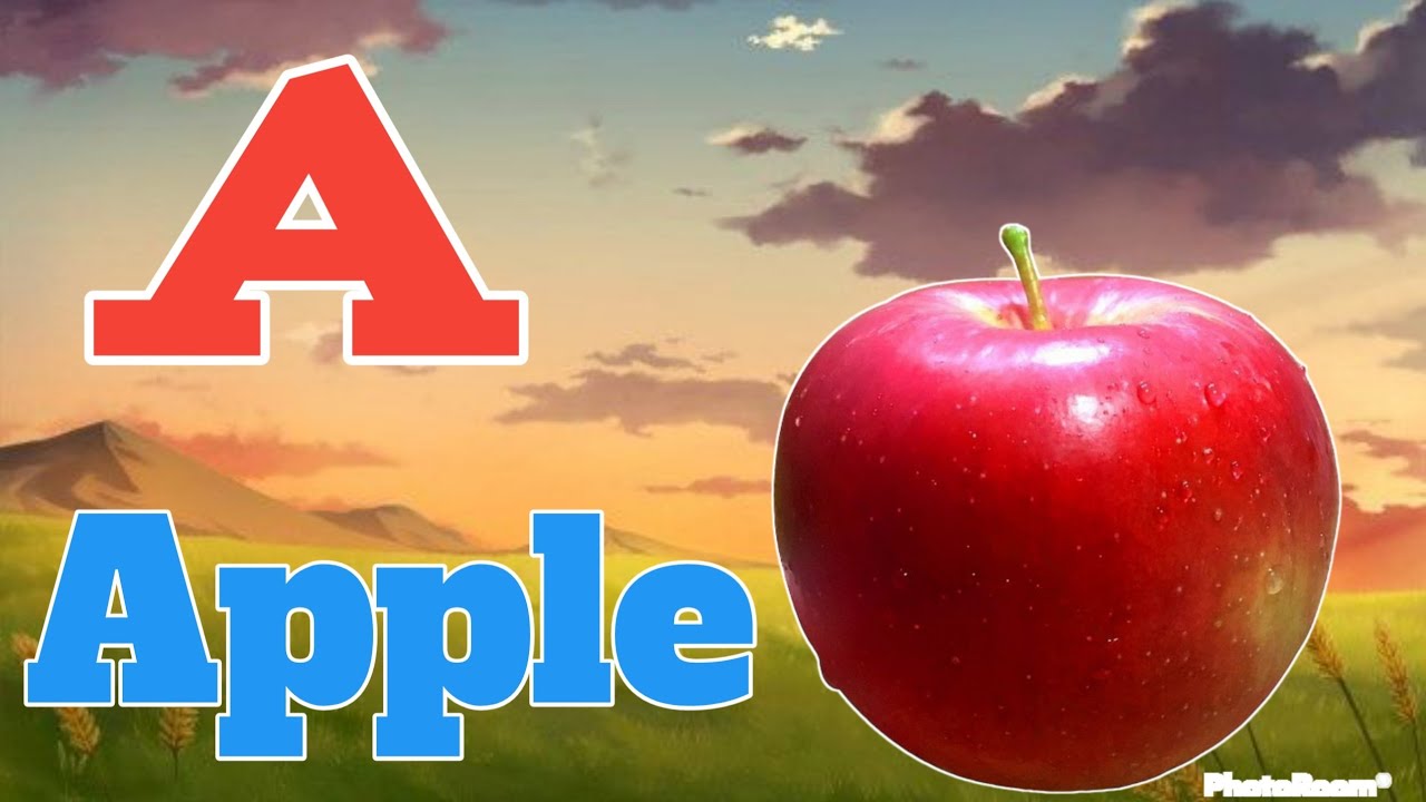 Phonics song with TWO Words - A for apple - ABC Alphabet song with ...
