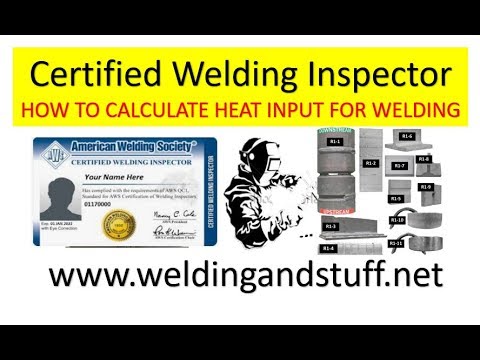 CWI 4 - HOW TO CALCULATE HEAT INPUT FOR WELDING - YouTube
