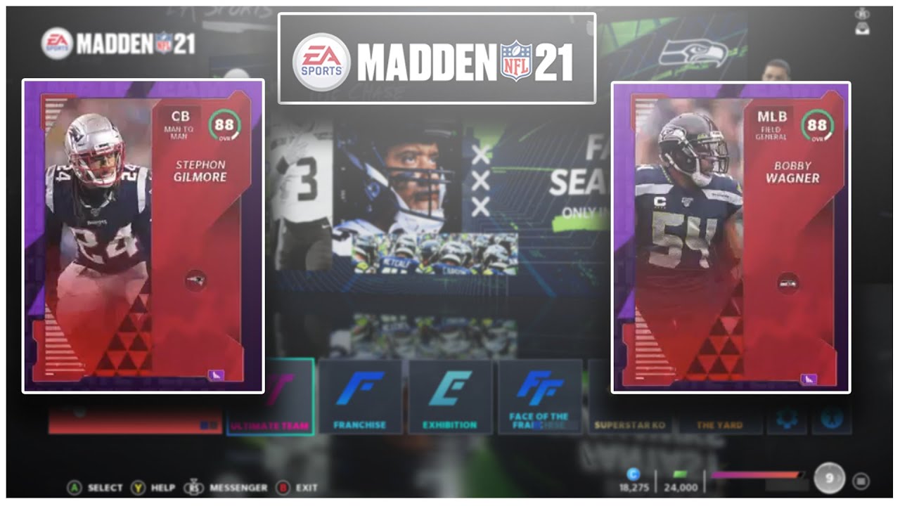 88 OVERALL MUT 21 CARDS REVEALED! MADDEN 21 MAIN SCREEN REVEALED ...