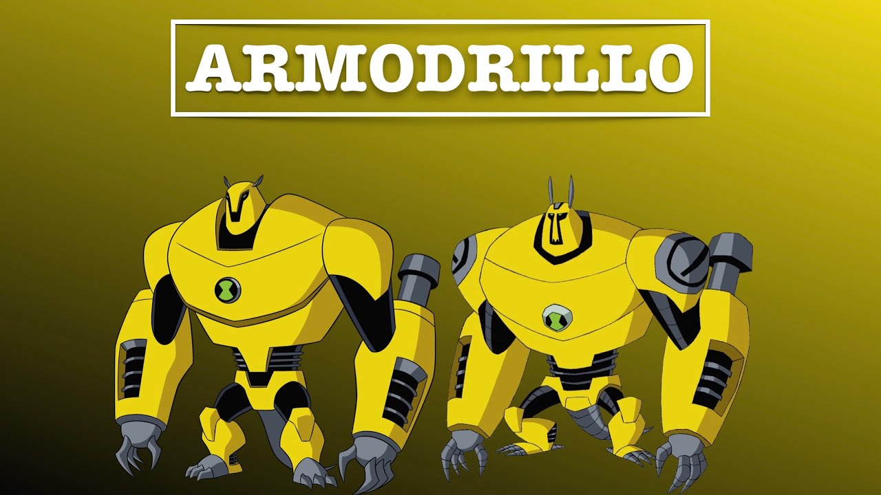 Every Armodrillo Transformation | Ben 10 - YouTube