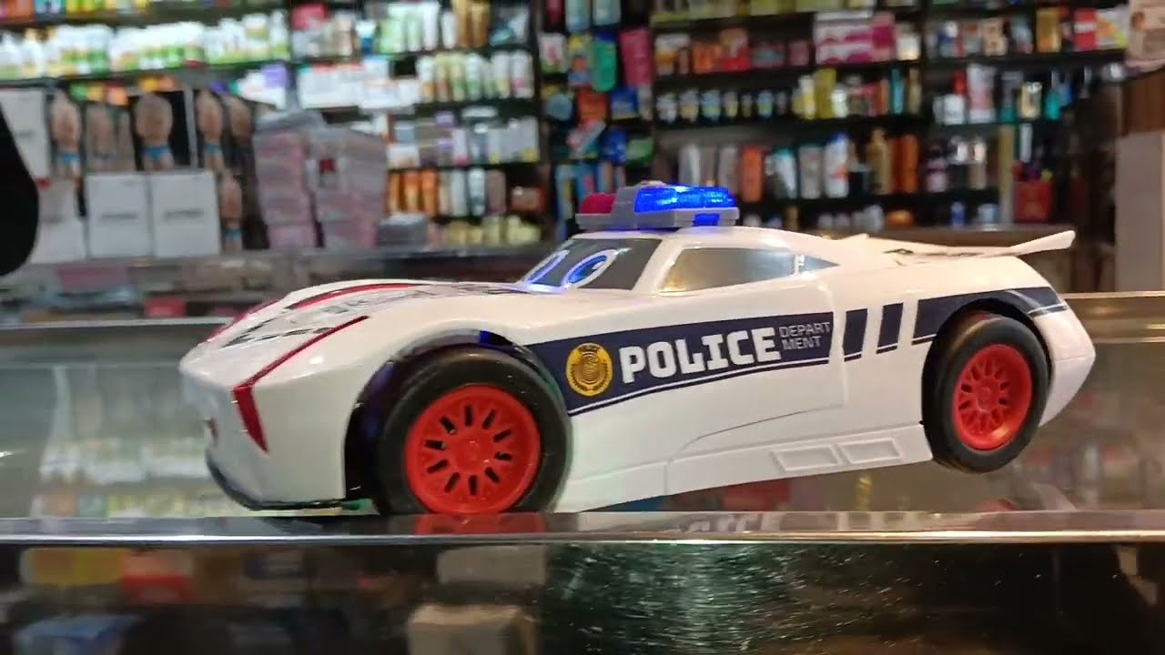 Futuristic Robot Police Cars in Action.For kids - YouTube