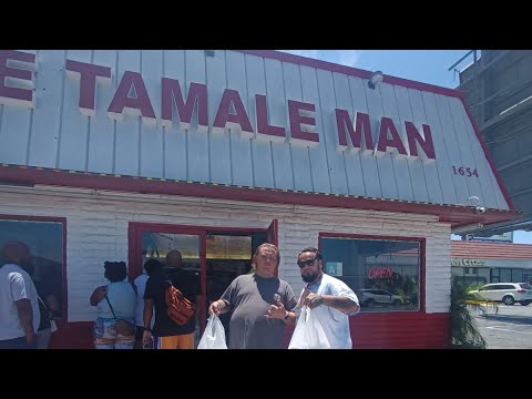 PROBANDO LOS TAMALES 🫔 MAS GRANDES DE LOS ÁNGELS 🇺🇸(THE TAMALE MAN ...