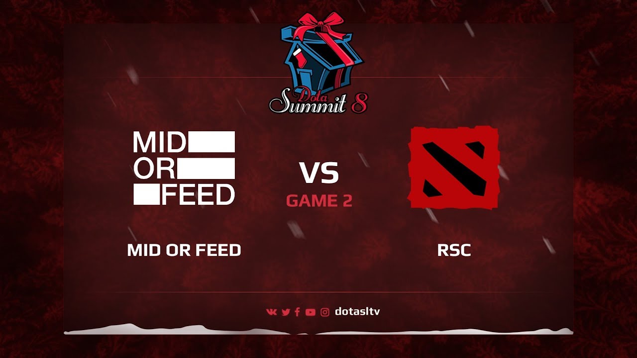 Mid or Feed против RSC, Вторая карта, первая часть, Квалификация на ...