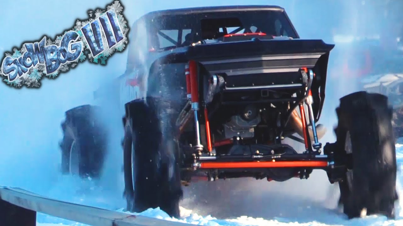 SNOW BOGGING TRUCKS SHOWOUT at VERMONSTER Snow Bog 2020 - YouTube