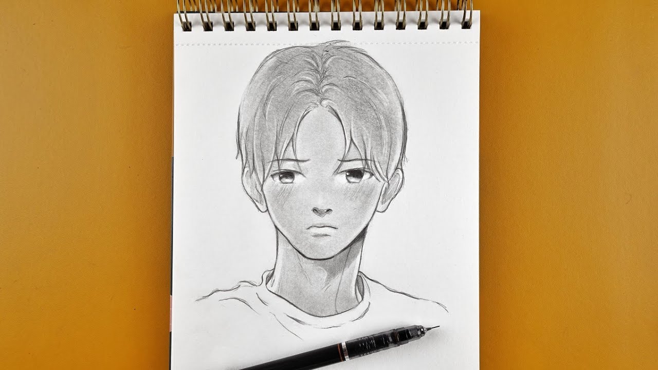 How to Draw Anime | sketching and Shading for beginners step by step ...