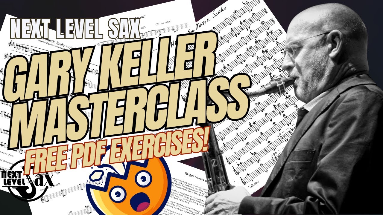 Mind-blowing Sax Masterclass with Legend Gary Keller! #jazz # ...