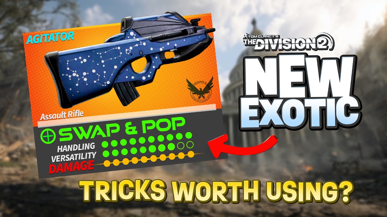 Division 2 Agitator Exotic AR: Better Than You Think? - YouTube