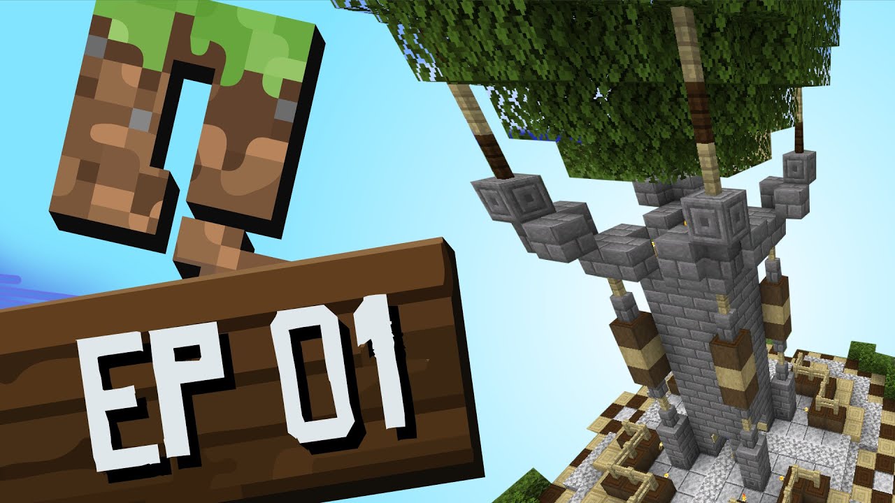 Building with Q - EP01 'Stripped Log Tower' - YouTube