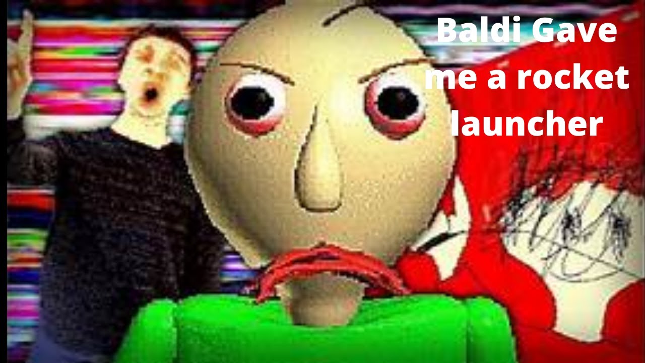 BALDI'S BASICS WITH A TAU CANNON | Baldi's Basics mod - YouTube