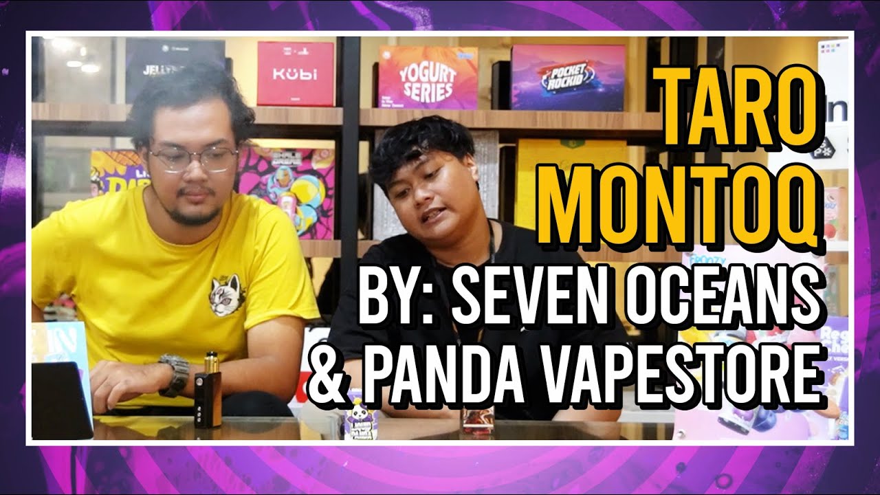 MEMANG YANG UNGU SELALU LEBIH MENGGODA🤤💜| Liquid Taro Montoq by Panda x ...