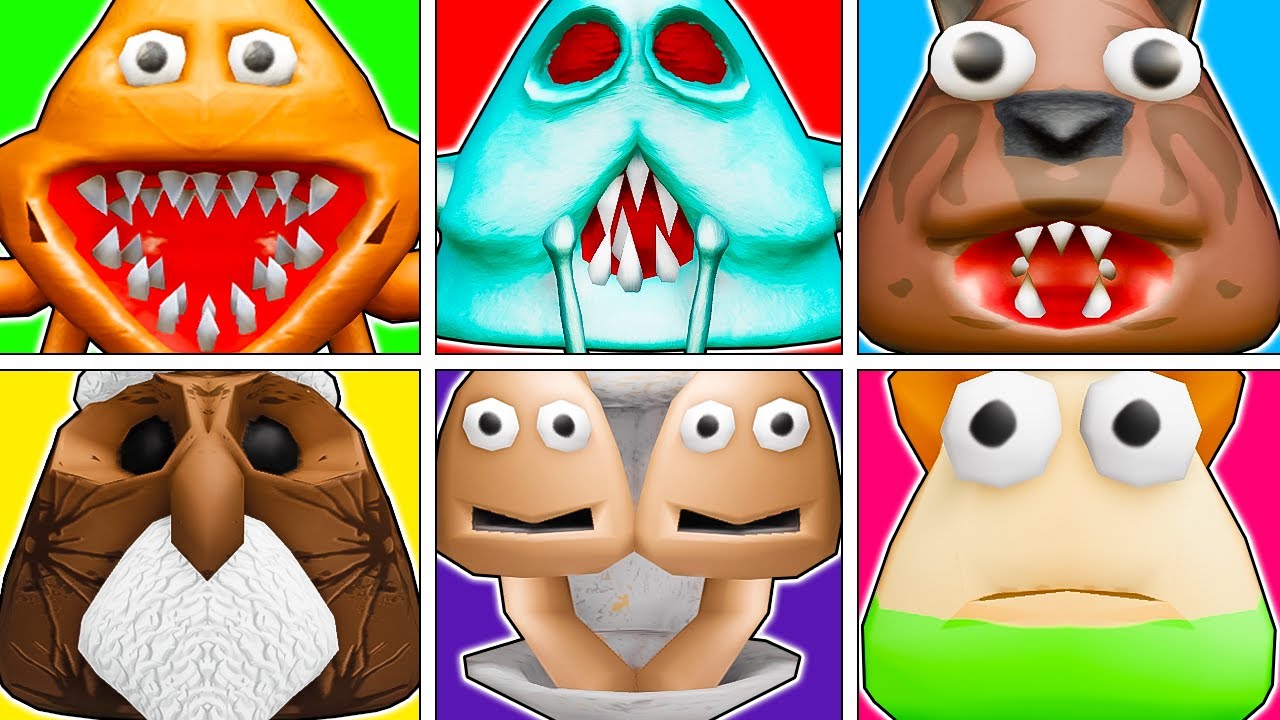 ROBLOX *NEW* FIND THE POU MORPHS! (ALL NEW POU'S UNLOCKED!) - YouTube
