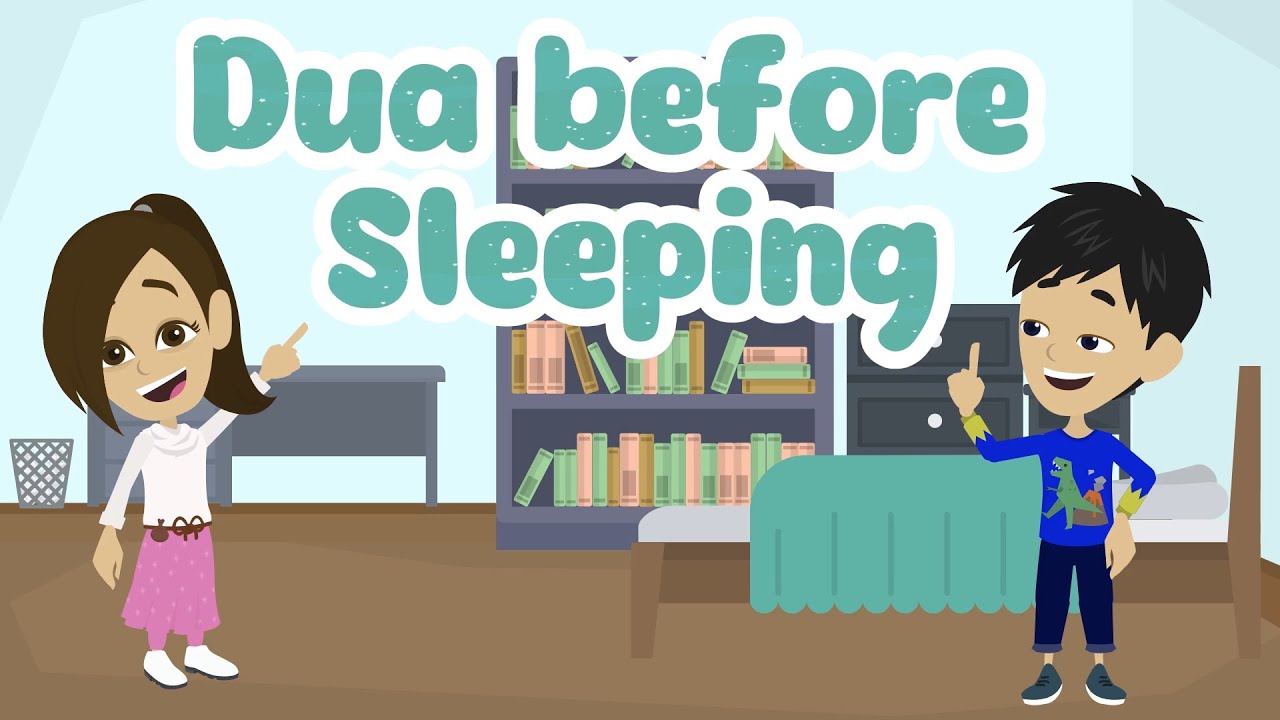 Dua Before SLEEPING For Kids - Islamic Cartoons for Kids (Maha and ...