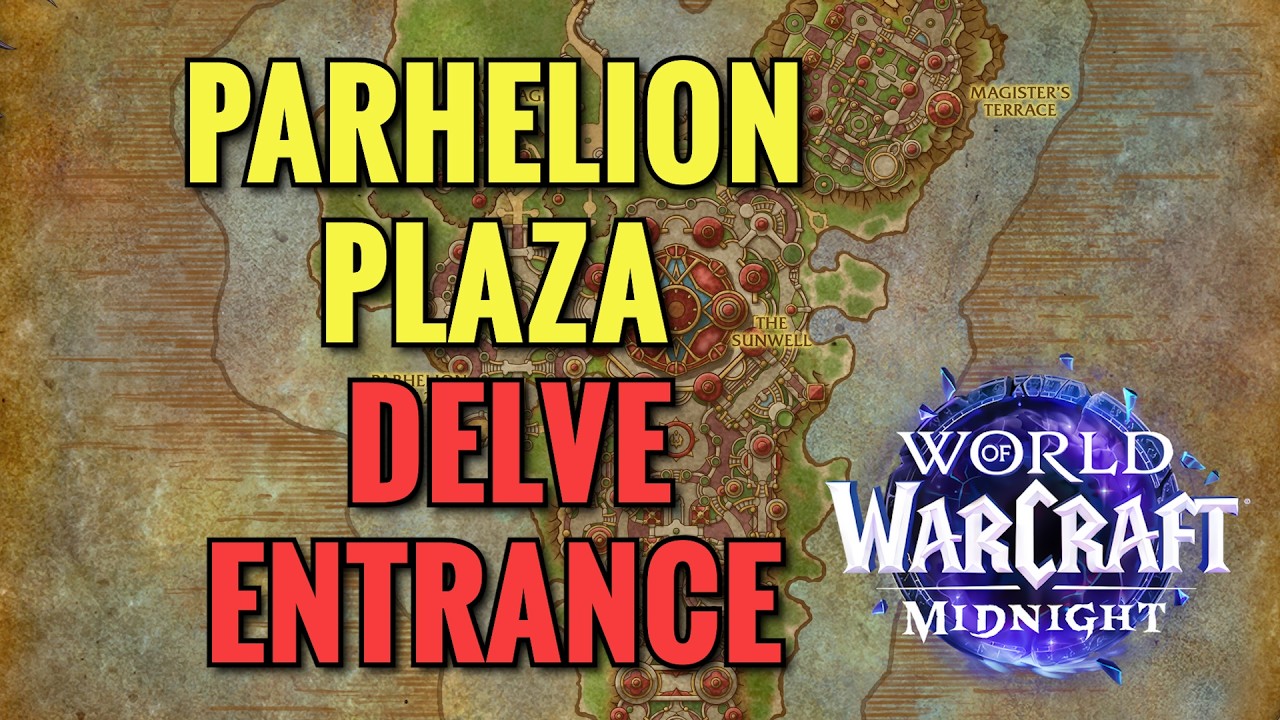 Parhelion Plaza Delve Entrance Location (WoW Midnight) - YouTube