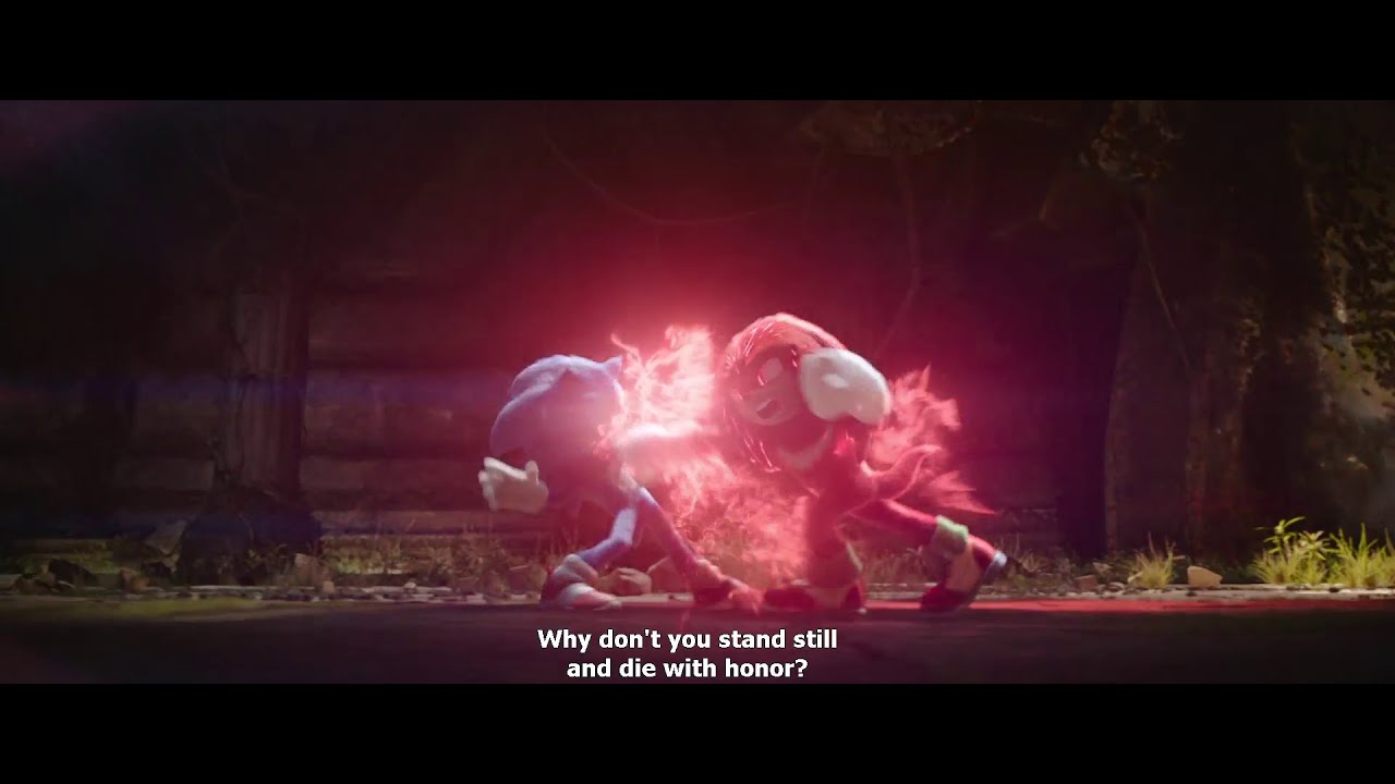 Sonic the Hedgehog 2 (2022) - Sonic VS Knuckles (Japanese) - YouTube