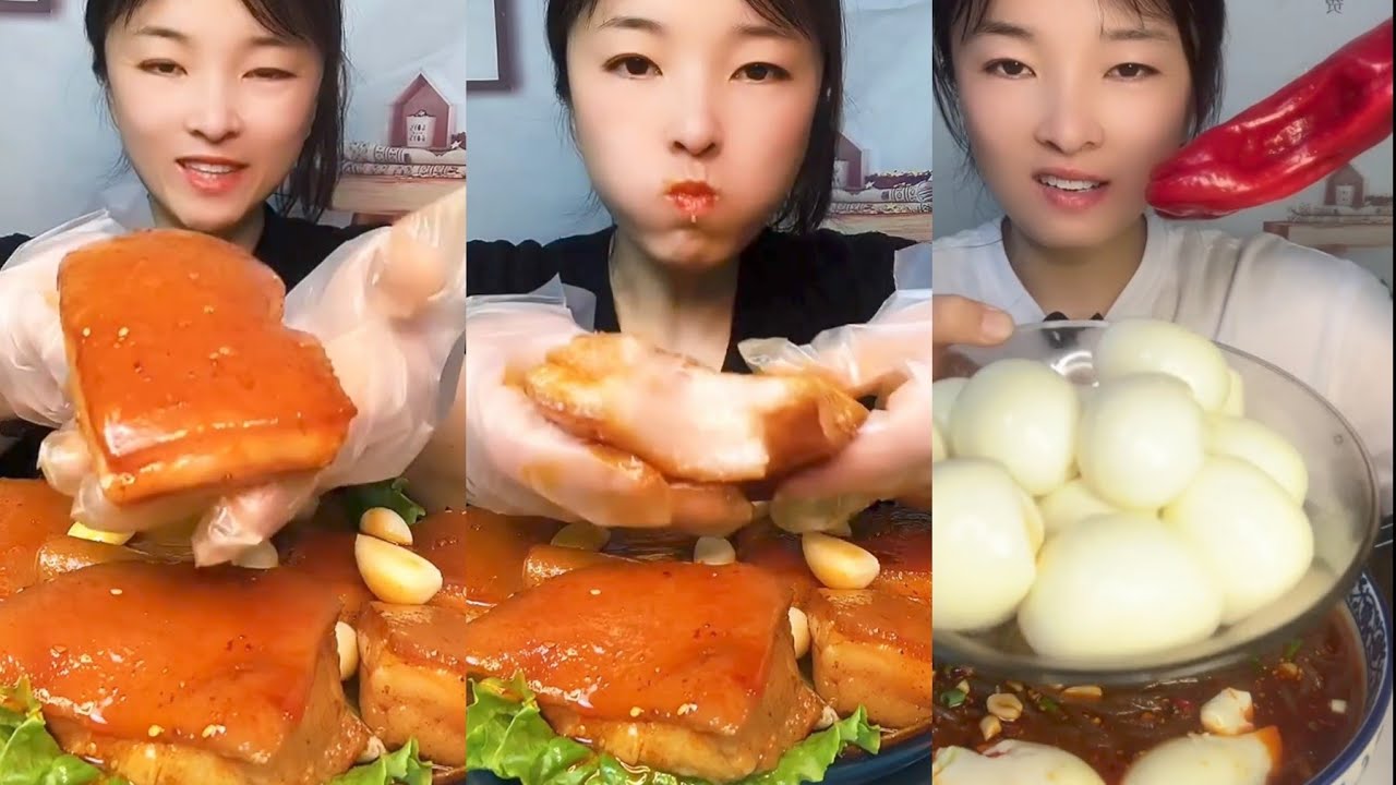 MUKBANG SATISFYING EATING CHINESE FOOD Ep935 - YouTube
