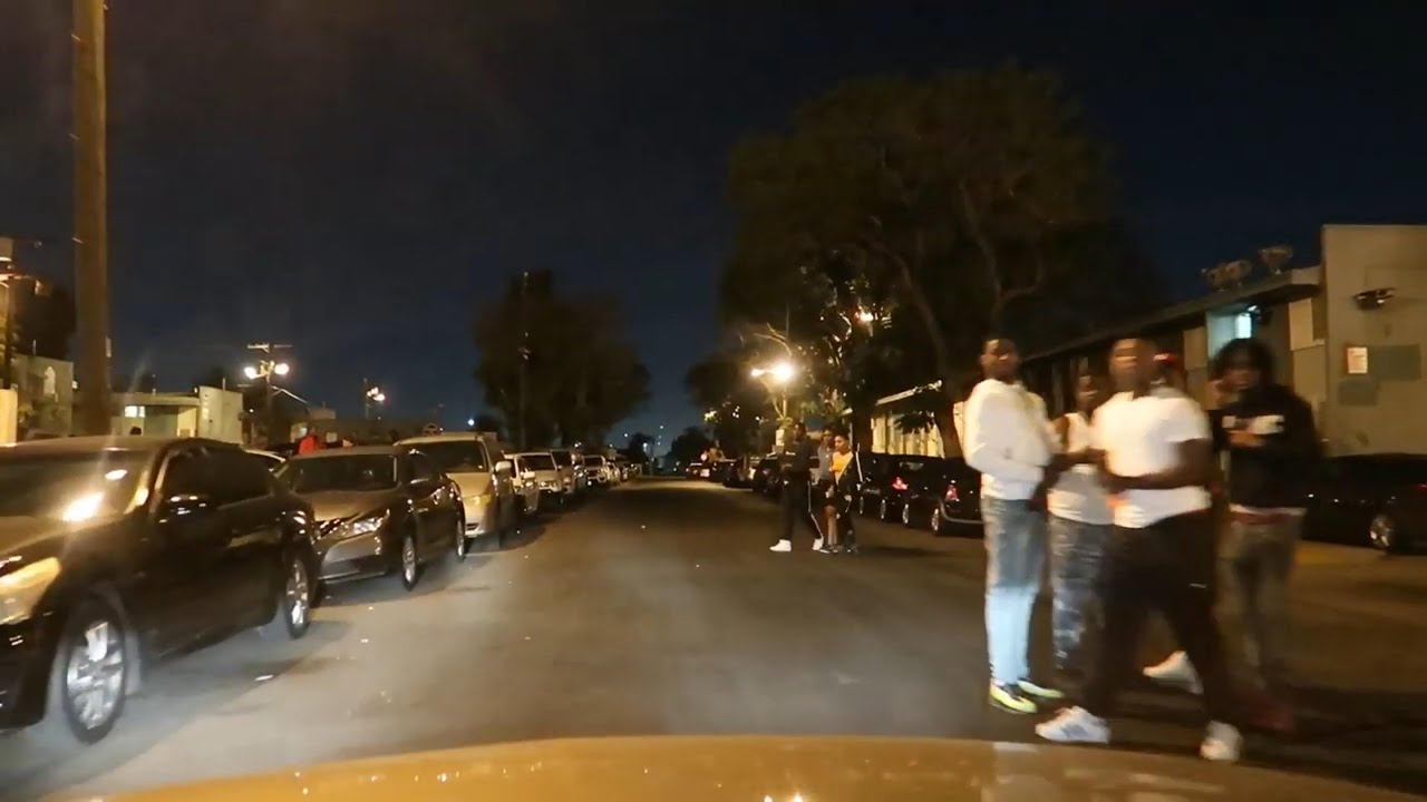LOS ANGELES MOST DANGEROUS GANG AREAS COMPILATION - YouTube