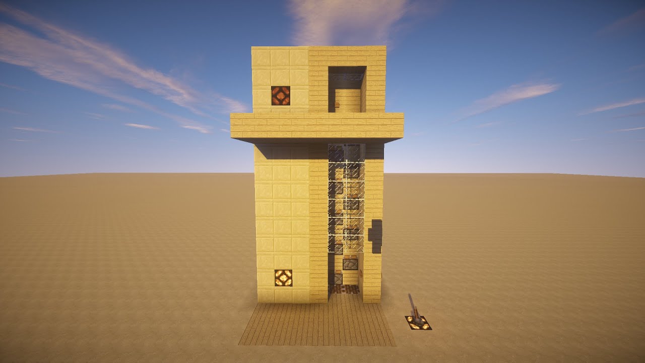My Best Elevator V.5 Minecraft PC Only Java 1.14.4 (Tutorial) - YouTube